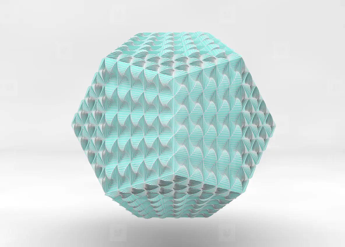 Geometric Ball Photo (136216) - YouWorkForThem