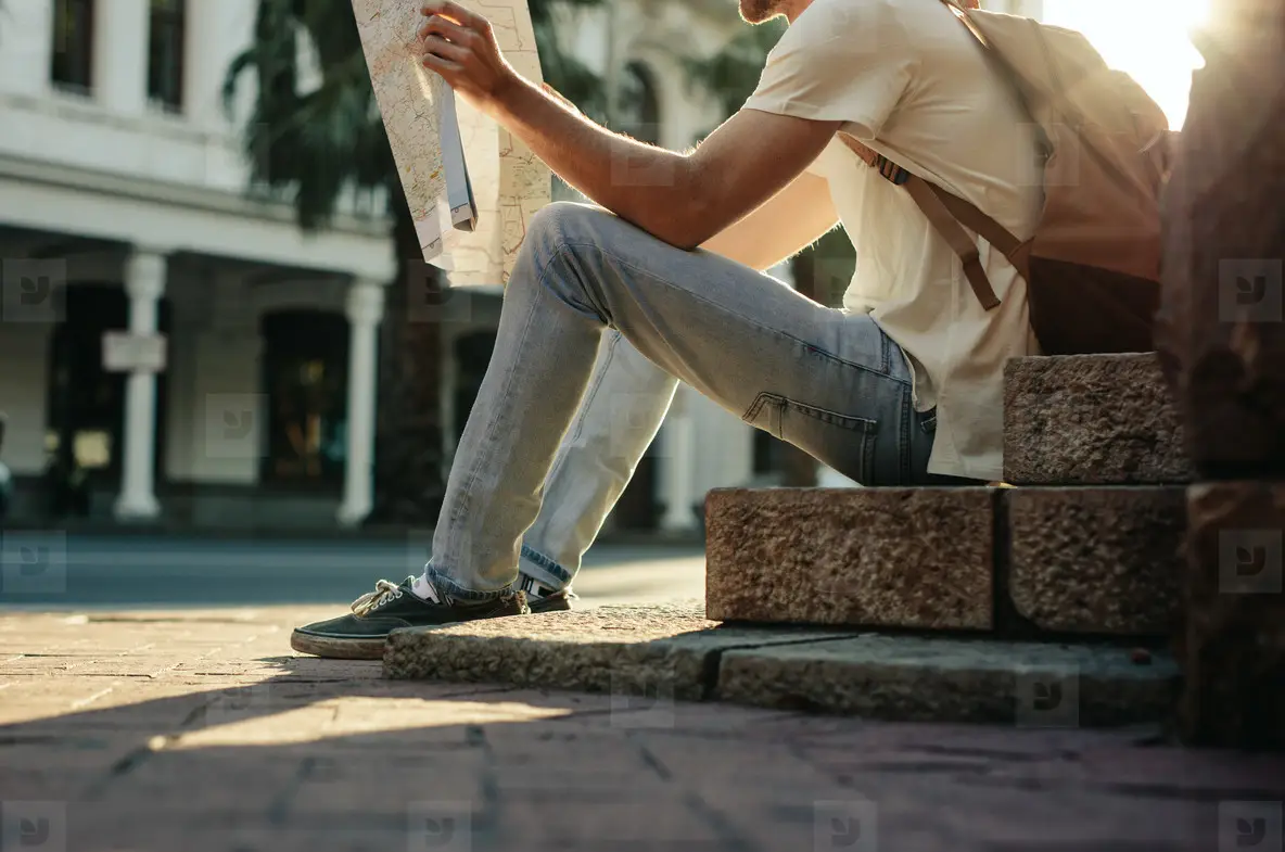 Man Exploring The City Photo (147004) - YouWorkForThem