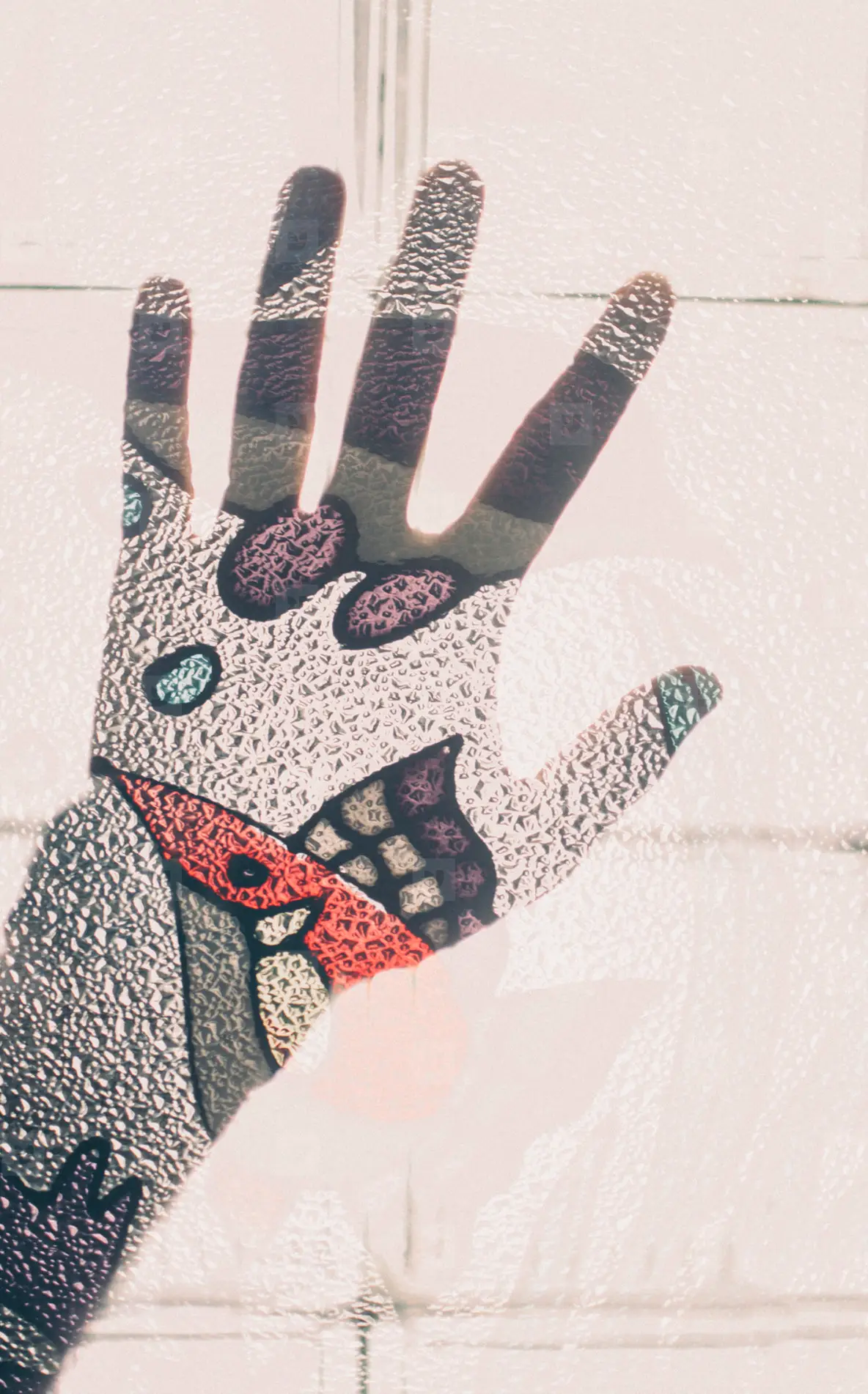 Double Exposure Hand Photo (150272) - YouWorkForThem
