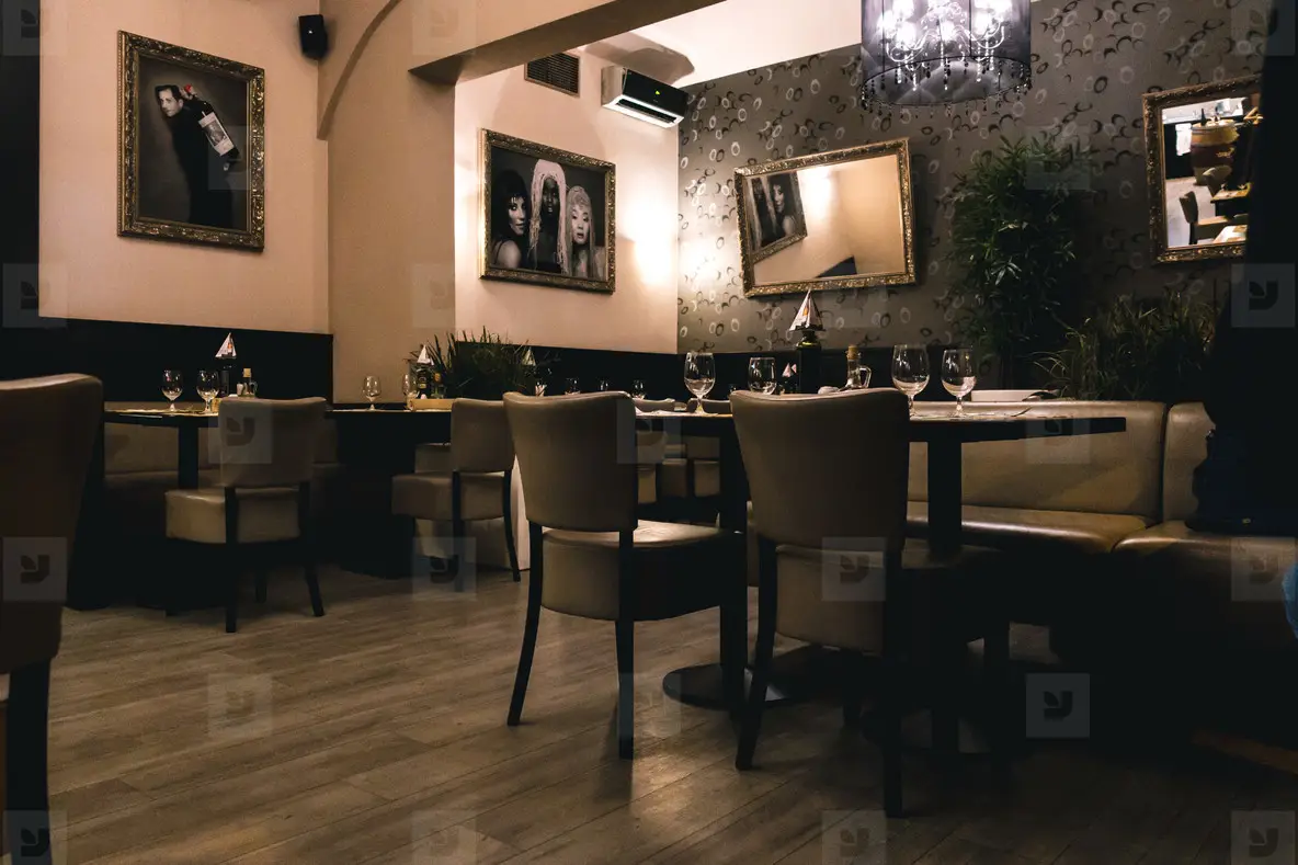 Fancy Restaurant Interior