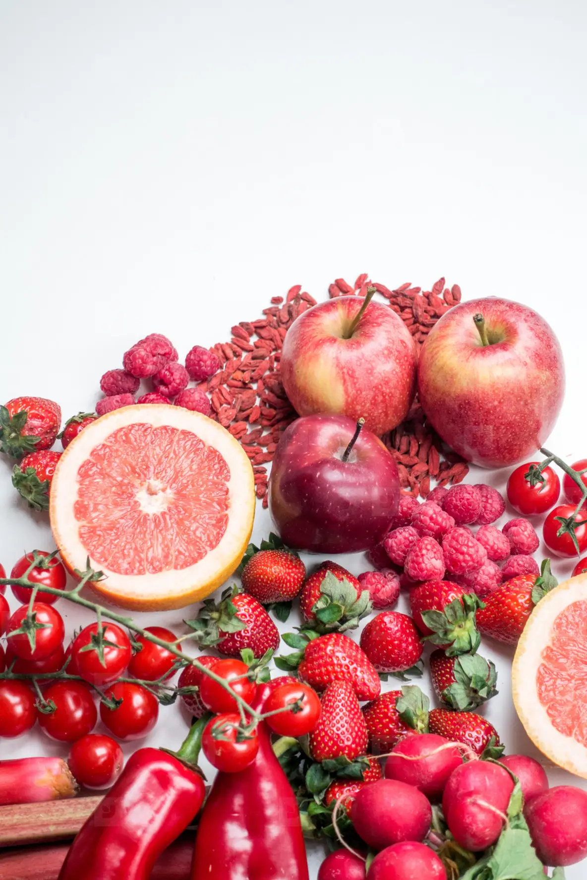 Red Fruit And Vegetables Photo (183835) - YouWorkForThem