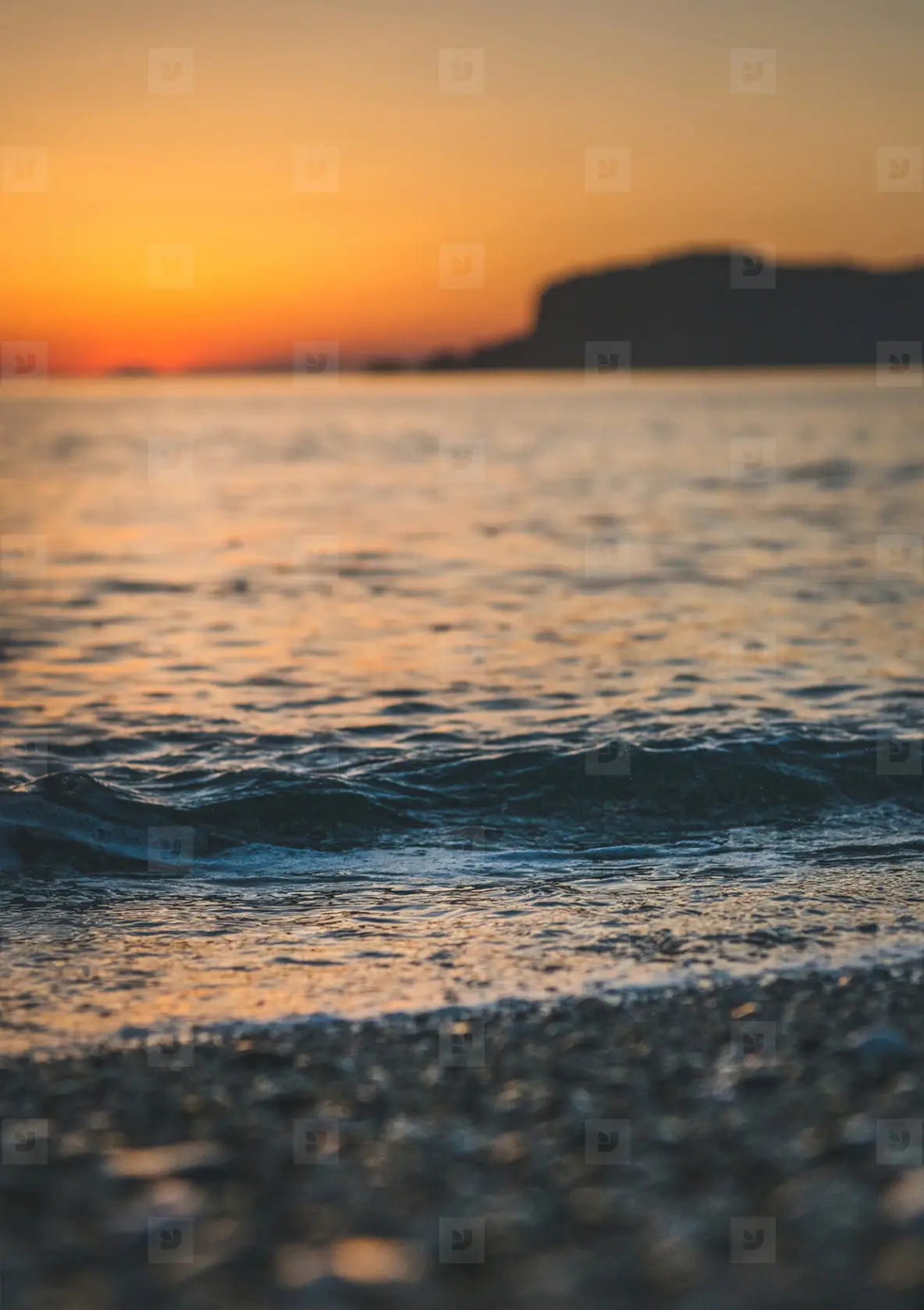 Colorful Sunset At Beach In Alanya, Turkey Photo (205978) - YouWorkForThem