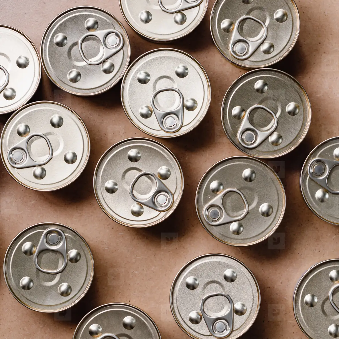 Background Of Canned Food, Top View Photo (206103) - YouWorkForThem