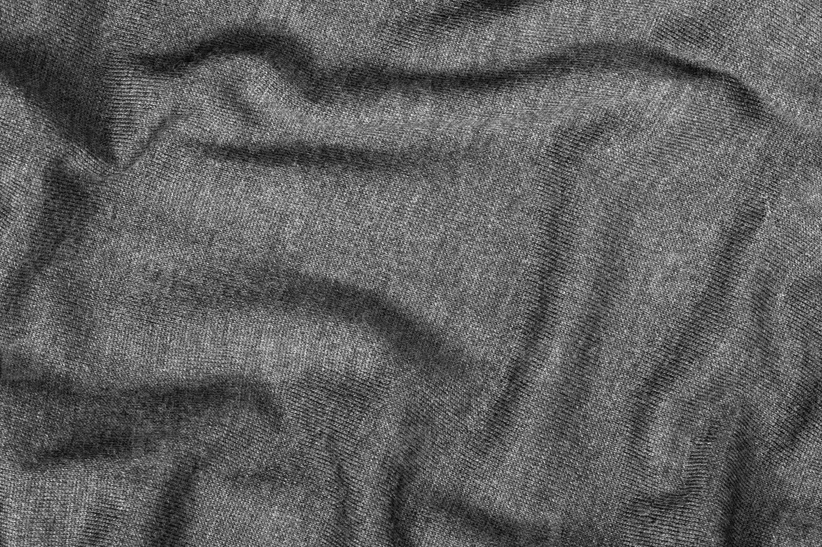 Fabric Warm Gray Cotton Sweater. Black And White Photo Photo (210107 ...