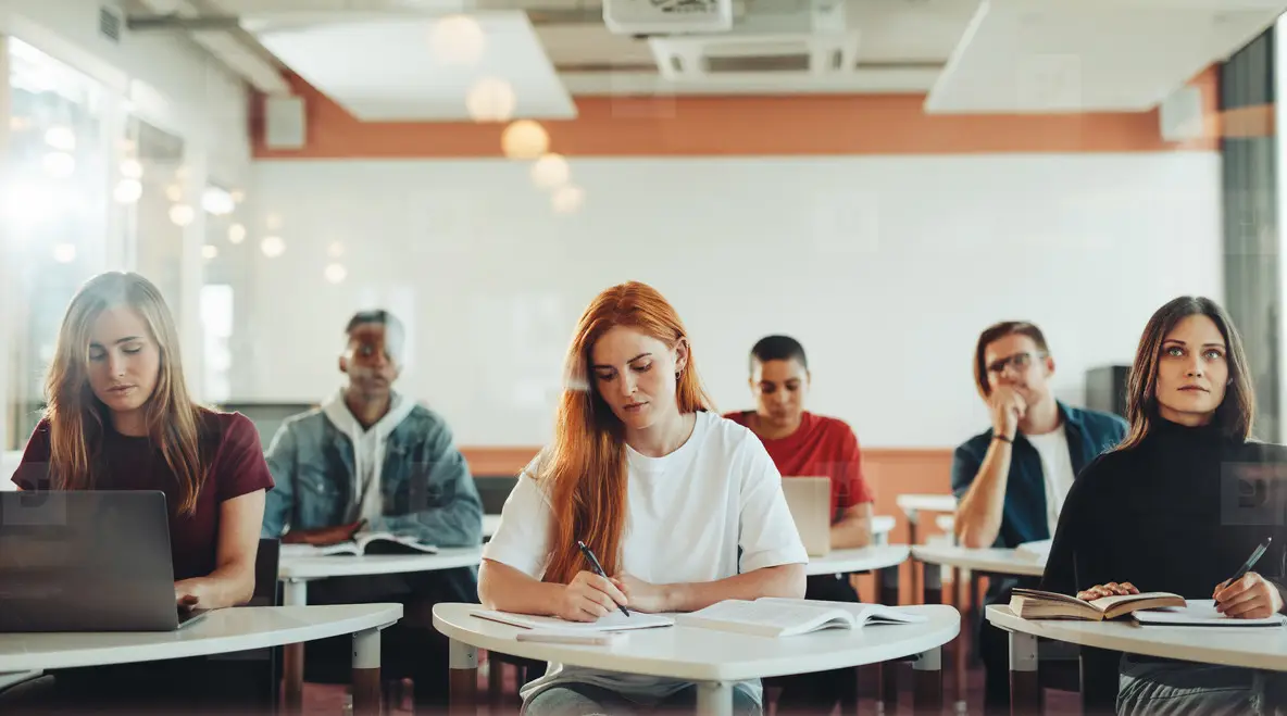Students In High School Classroom Photo (214601) - YouWorkForThem
