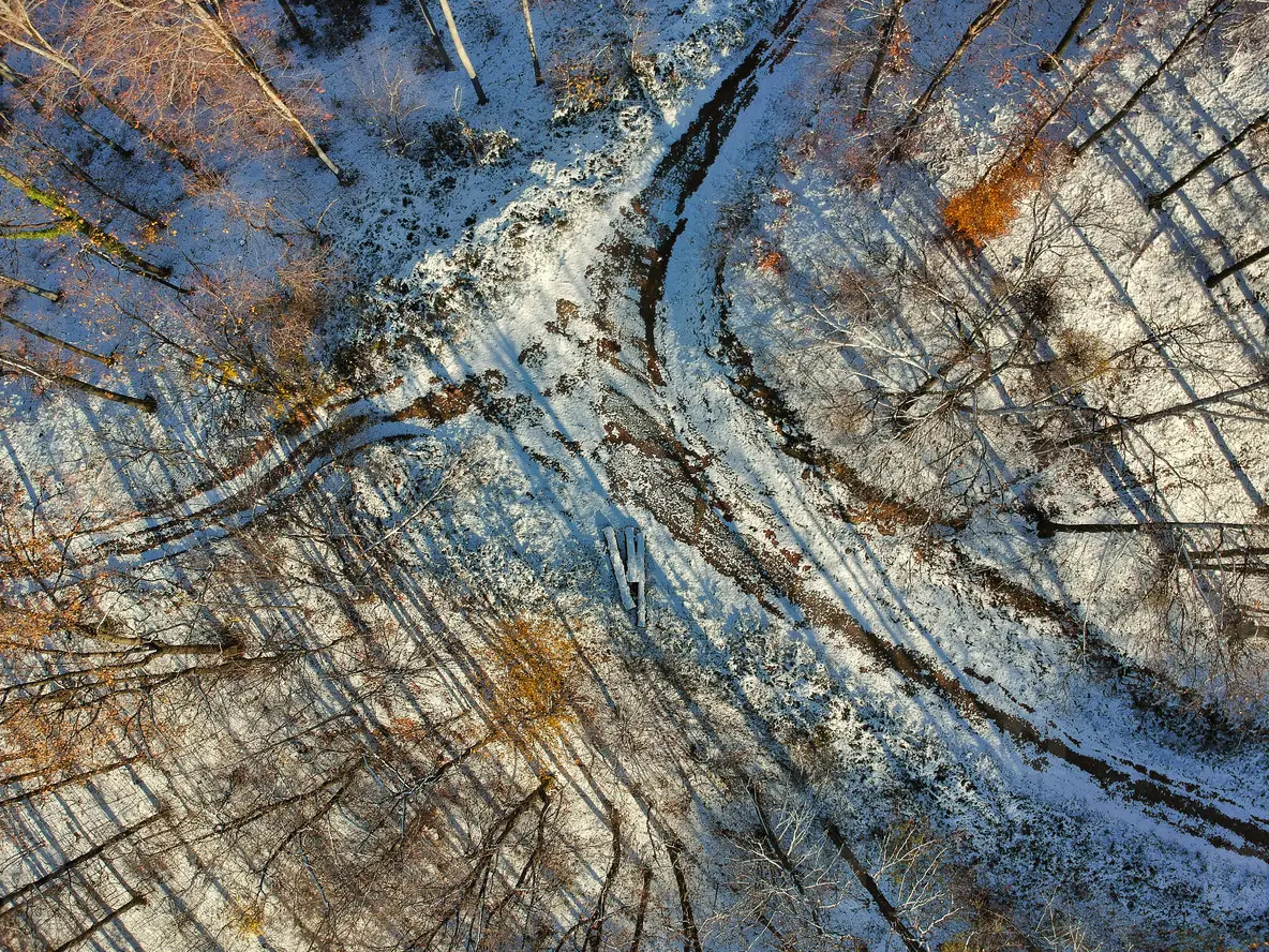 CER, SERBIA - Early Winter Snow On The Cer Mountain, Western Serbia ...