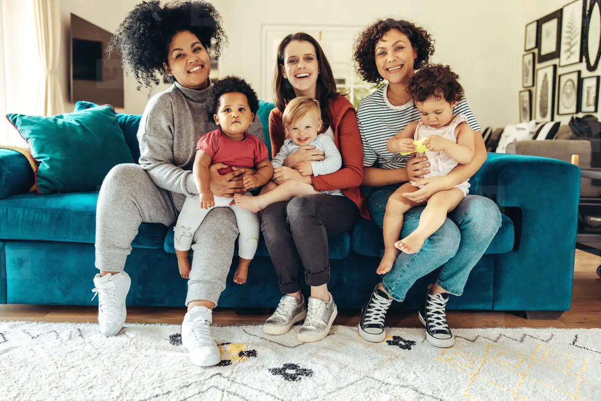 Diverse Mom Support Group Photo (227280) - YouWorkForThem