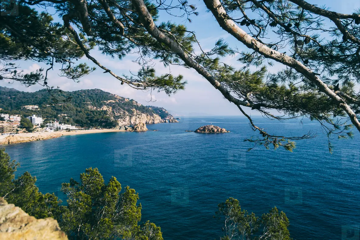 Landscape Of Beaches And Coves Of The Spanish Costa Brava Photo (230547 ...