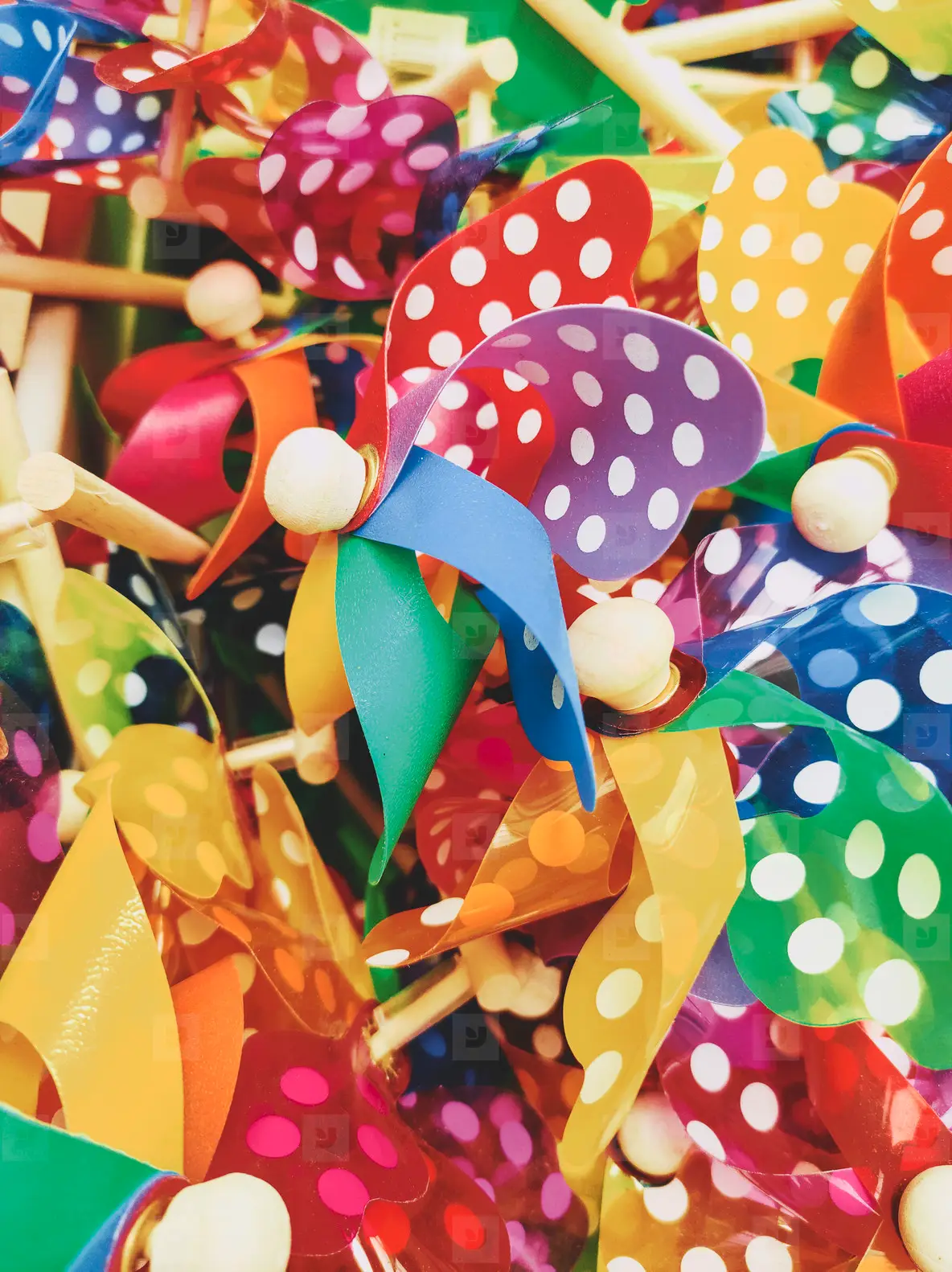 Rainbow Colorful Pinwheel Toy For Children Photo (239287) - YouWorkForThem