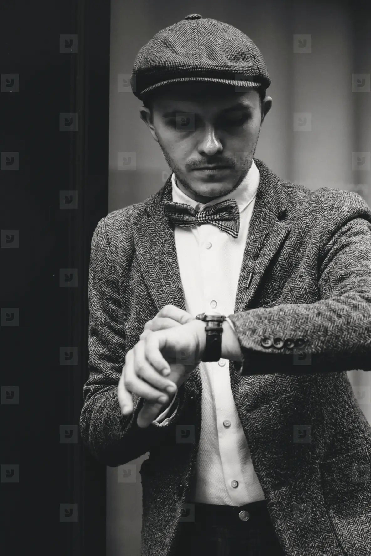 Dapper Man In A Vintage Suit 3 Photo (242529) - YouWorkForThem