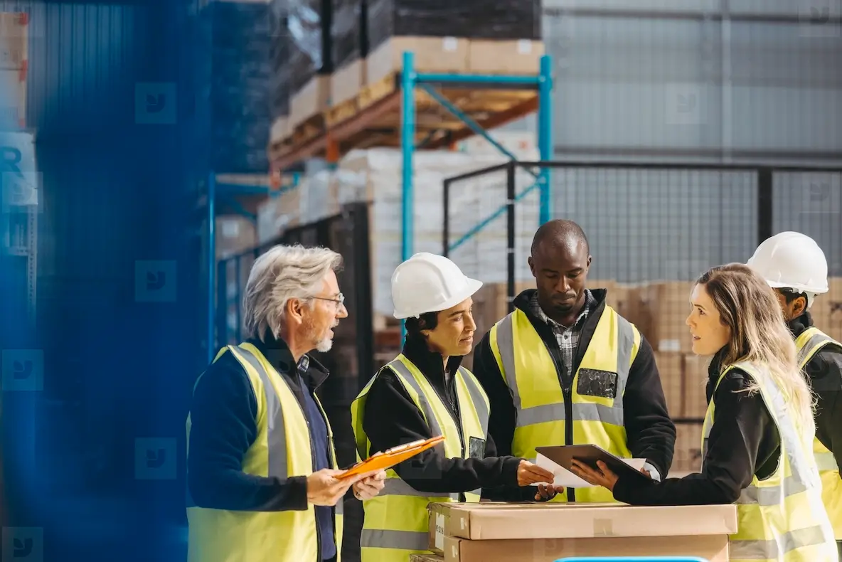 Diverse Warehouse Workers