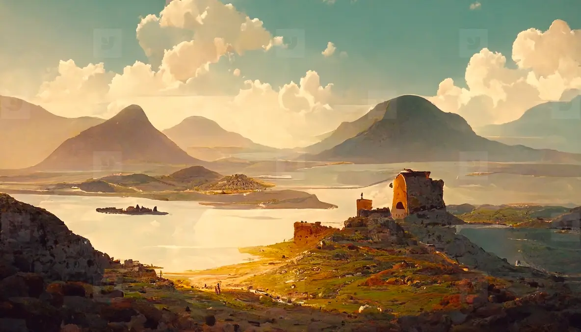 Greek Landscape Photo (262498) - YouWorkForThem