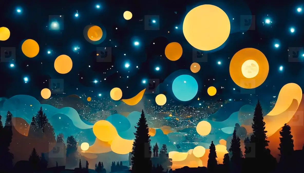 Starry Night Background Photo (262554) - YouWorkForThem