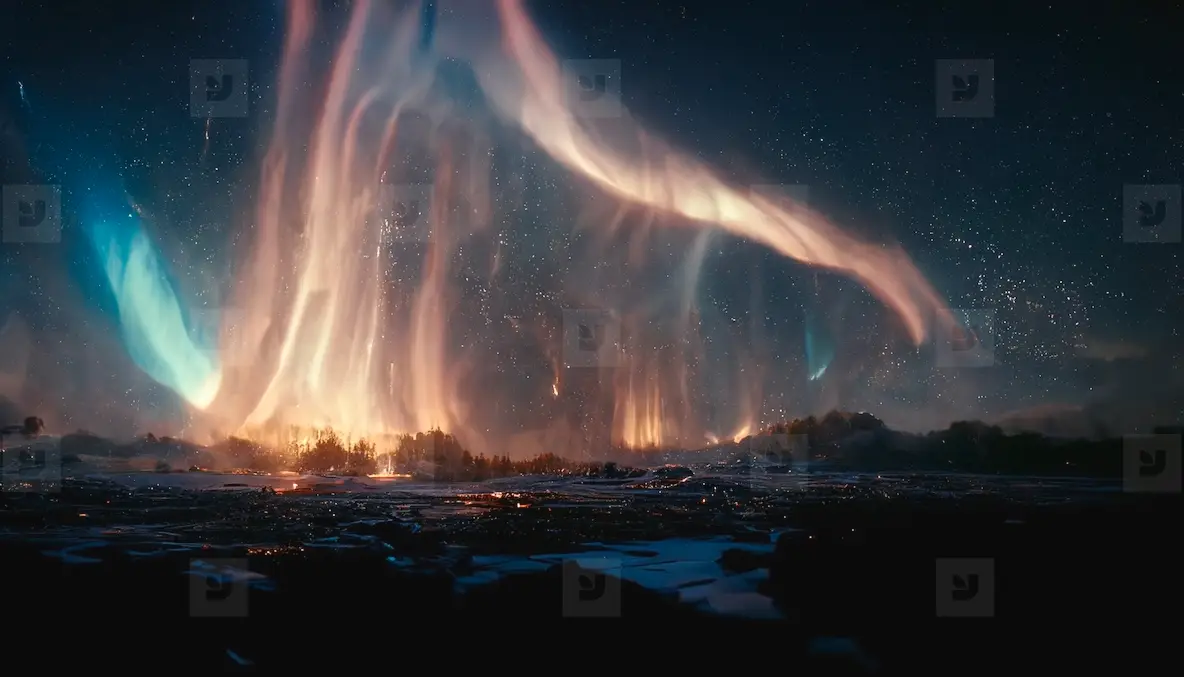 Aurora Landscape Photo (264292) - YouWorkForThem
