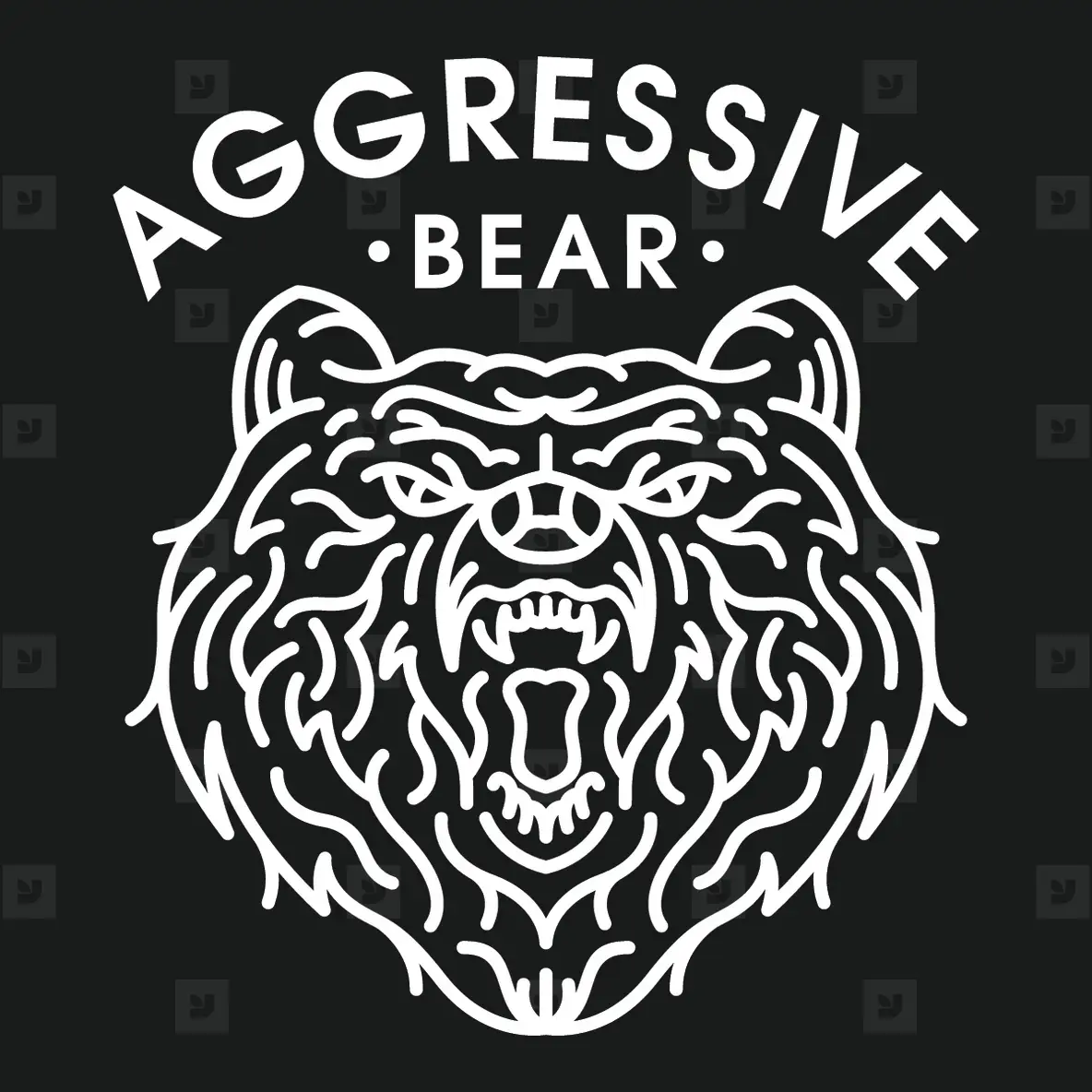 Aggressive Bear Photo (275601) - YouWorkForThem
