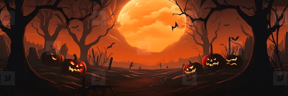 Banner Of Happy Halloween Photo (276766) - YouWorkForThem