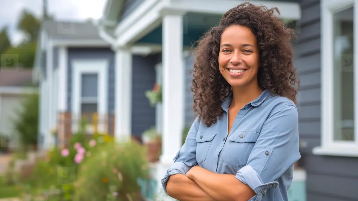Proud Home Owner Woman Photo (283713) - YouWorkForThem