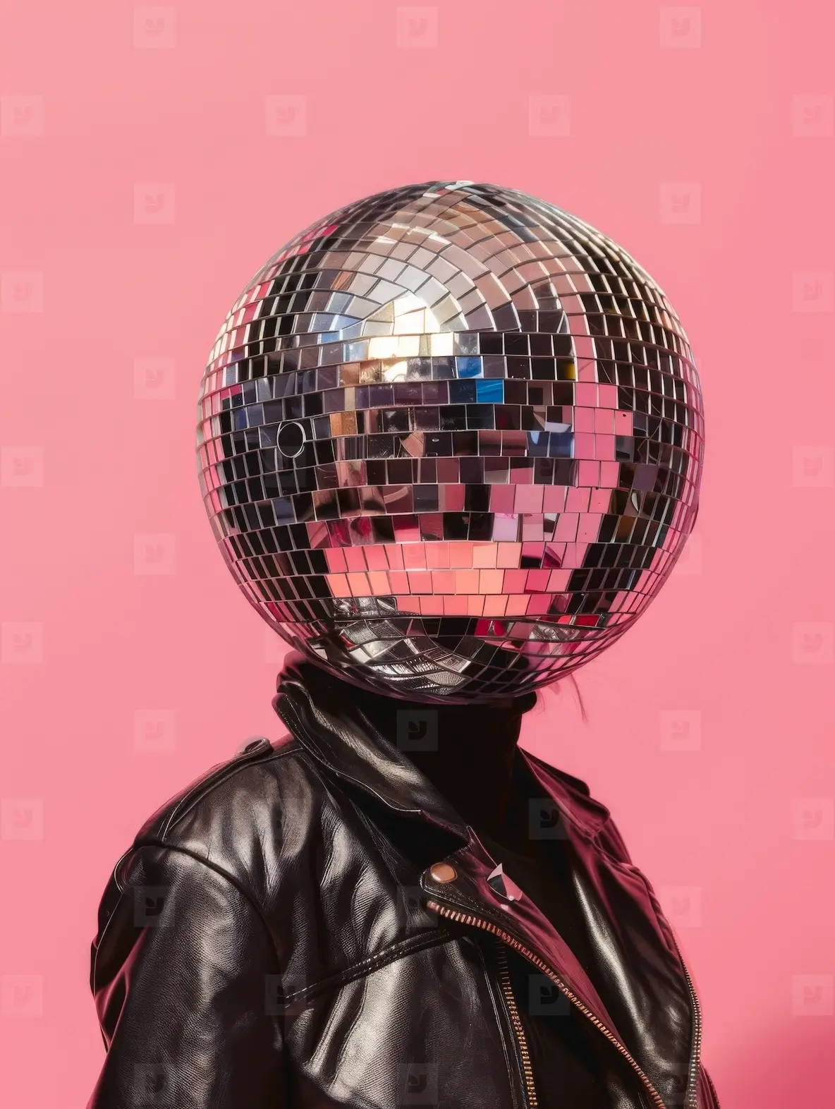 Disco Ball Head Photo (289255) - YouWorkForThem