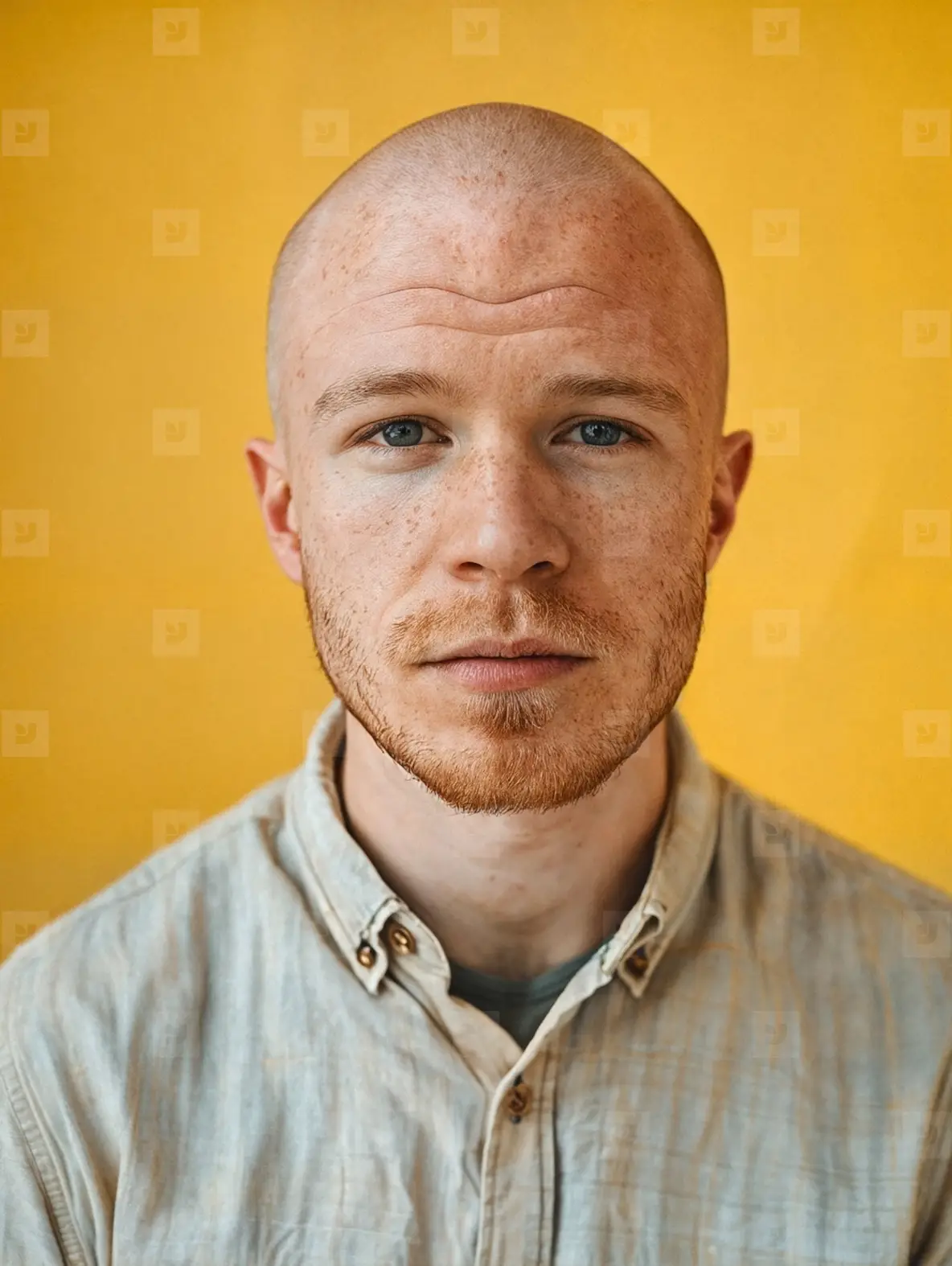 Bald Man With A Bright Personality Photo (290158) - YouWorkForThem