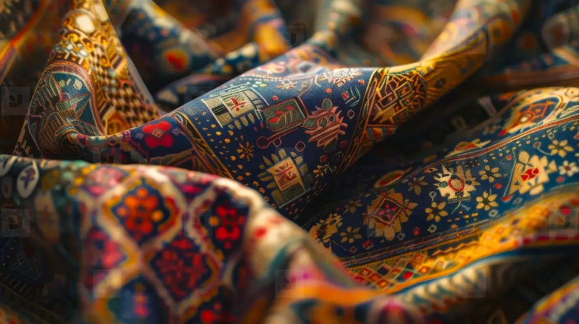 Arabian Fabric Pattern Photo (291343) - YouWorkForThem