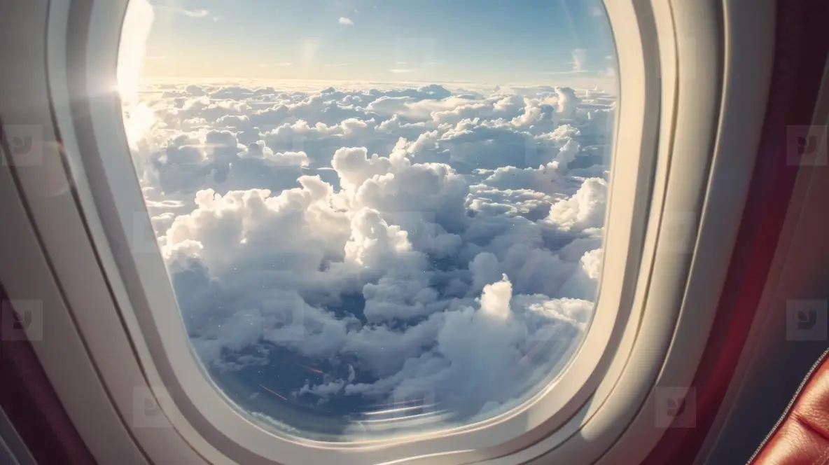 Airplane Window Photo (291421) - YouWorkForThem