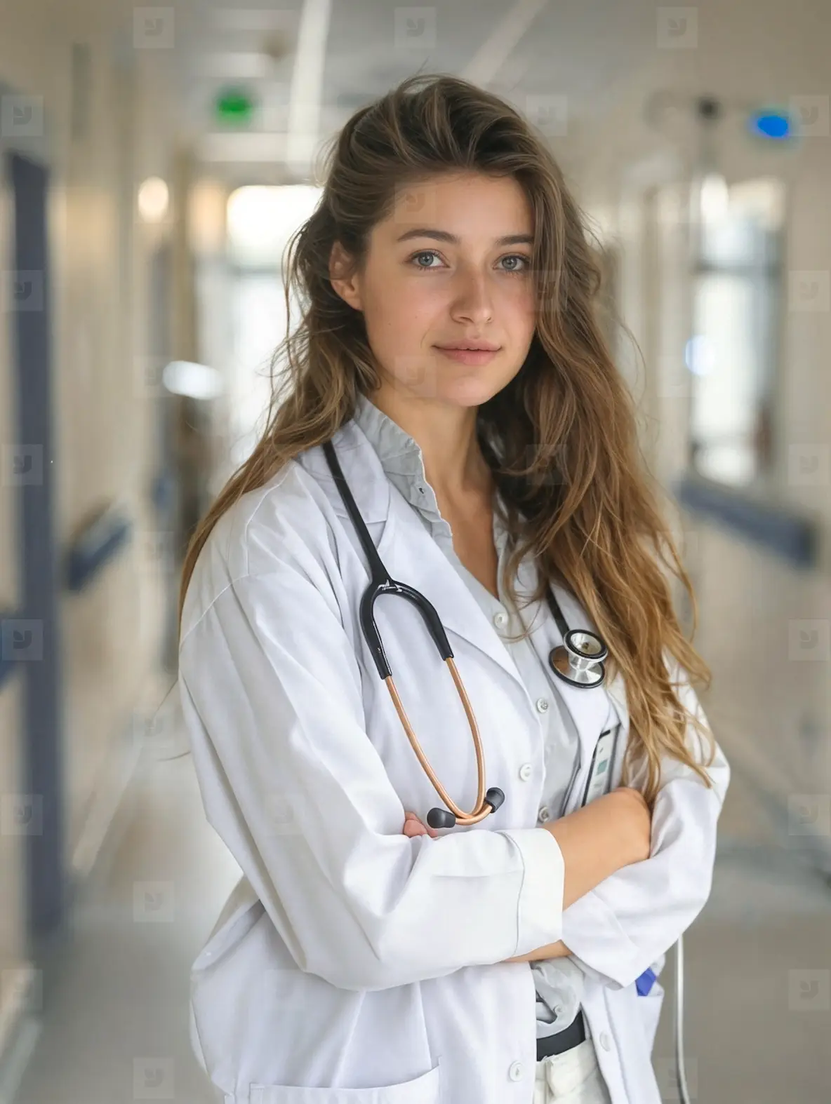 Female Doctor In The Hospital Photo (292066) - YouWorkForThem