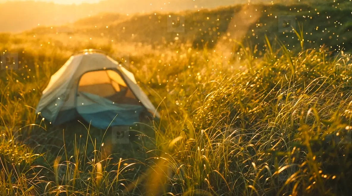 Tent In Field Photo (294000) - YouWorkForThem