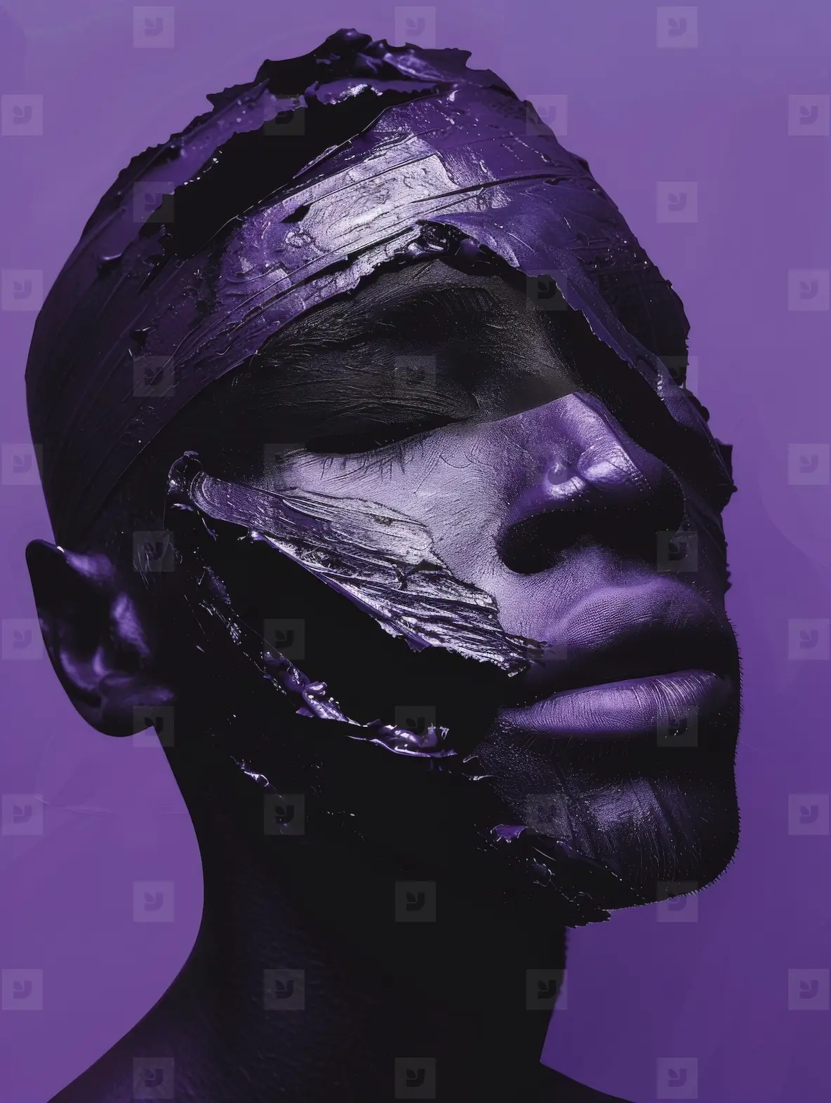 A Modern And Edgy Layout For A High-end Portrait Shoot Photo (295187 ...