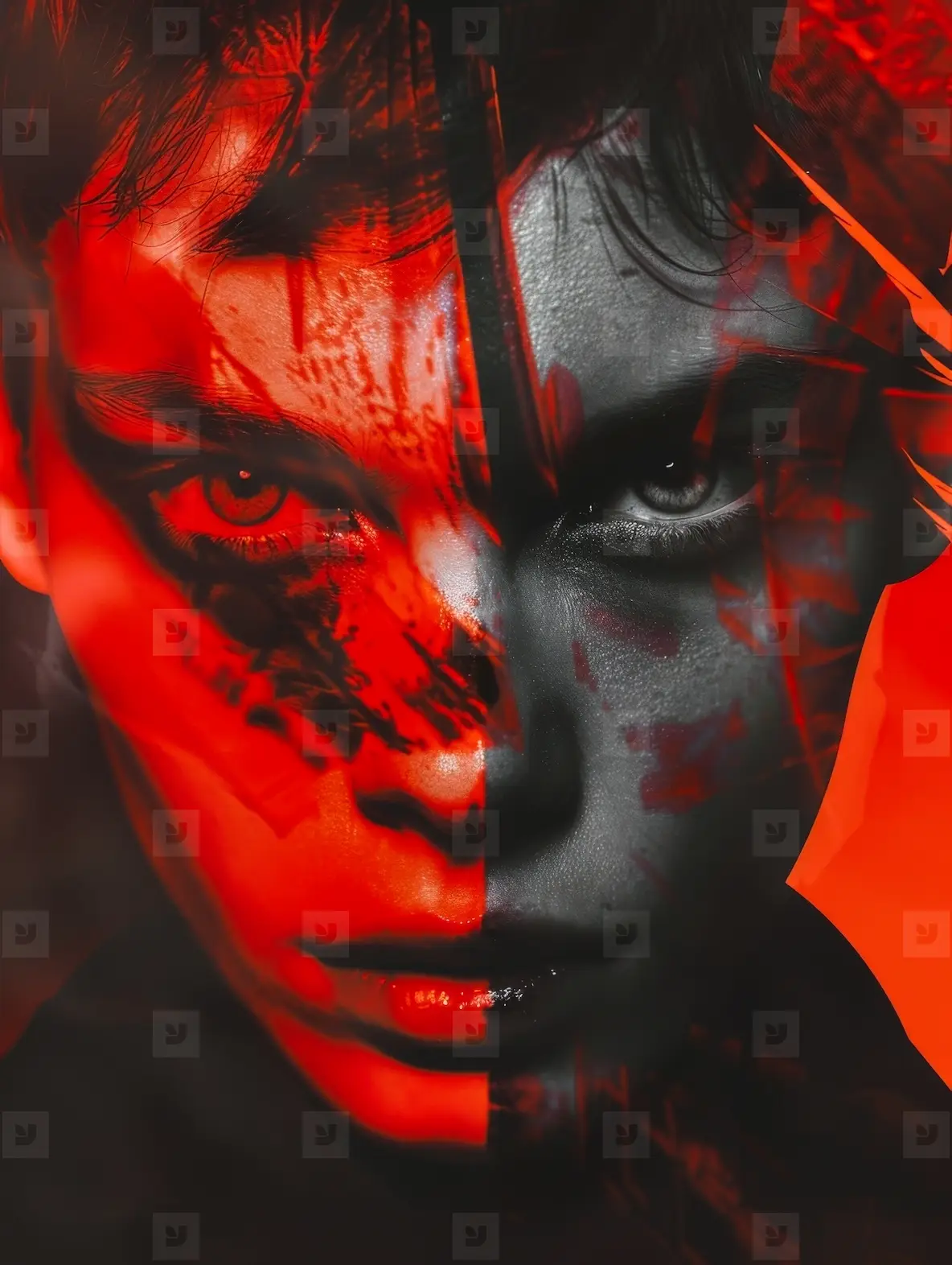 An Contemporary Layout For A High-end Portrait Shoot Photo (295766 ...