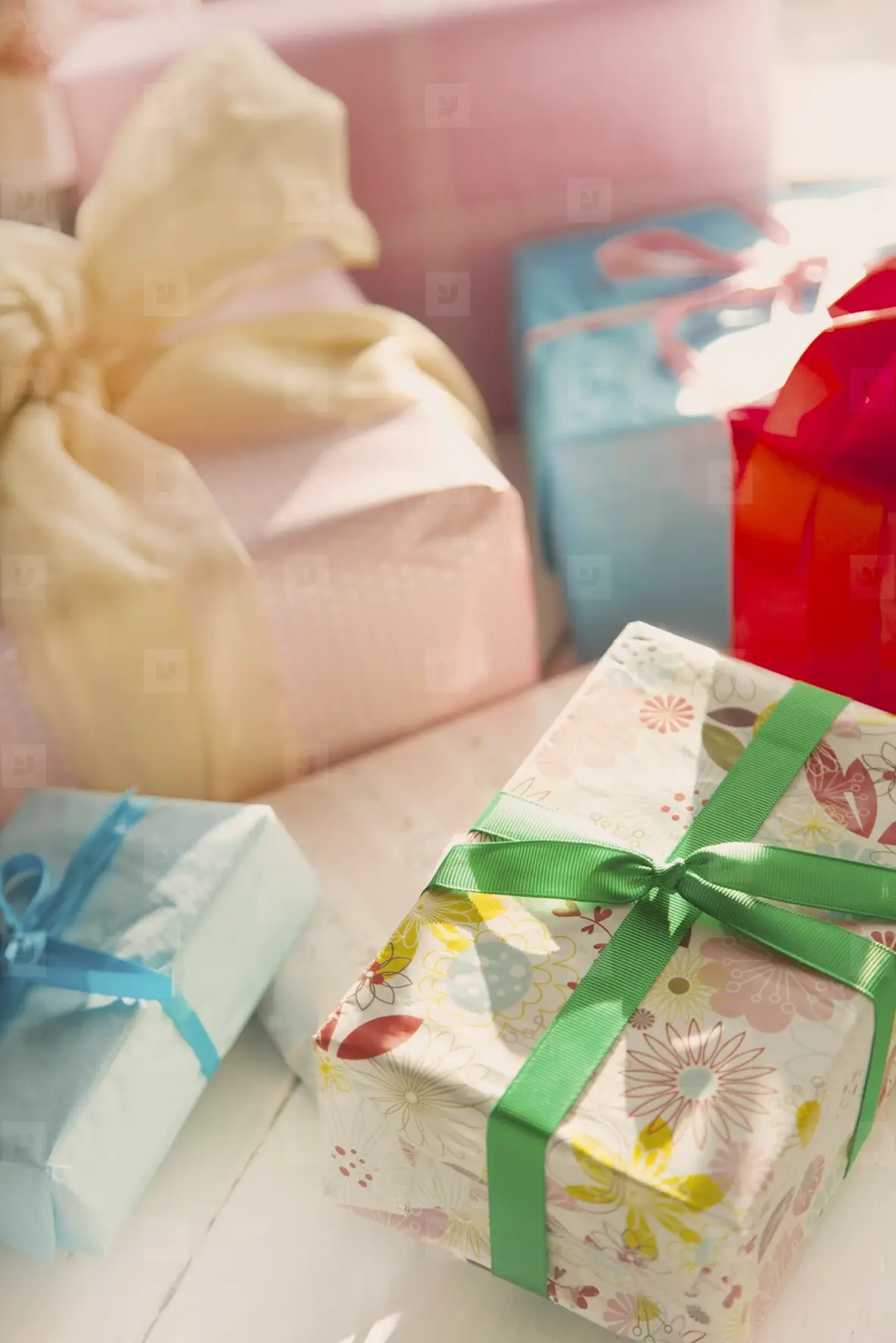 Wrapped Gift Boxes Photo (297303) - YouWorkForThem