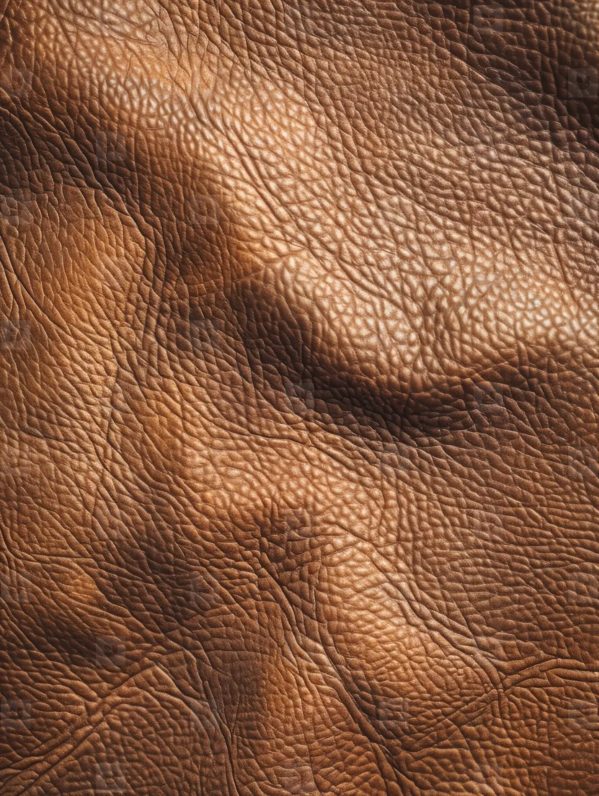 Smooth Brown Leather Texture
