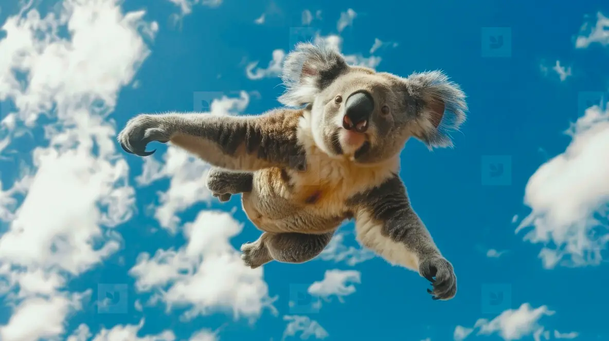 Flying Koala Photo (298128) - YouWorkForThem