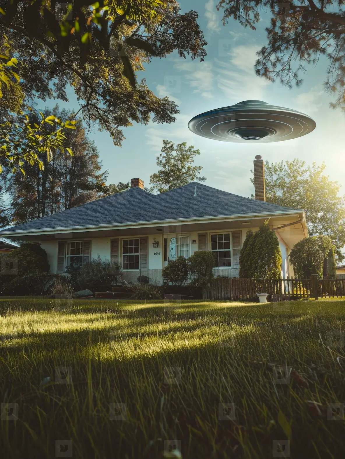 UFO Object Flying In The Sky Photo (299410) - YouWorkForThem