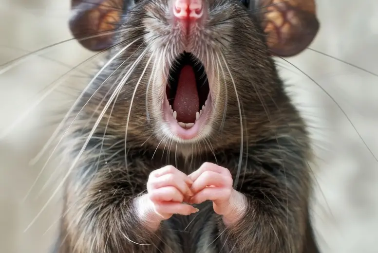 Very Surprised Mouse With Open Mouth Photo (300272) - YouWorkForThem