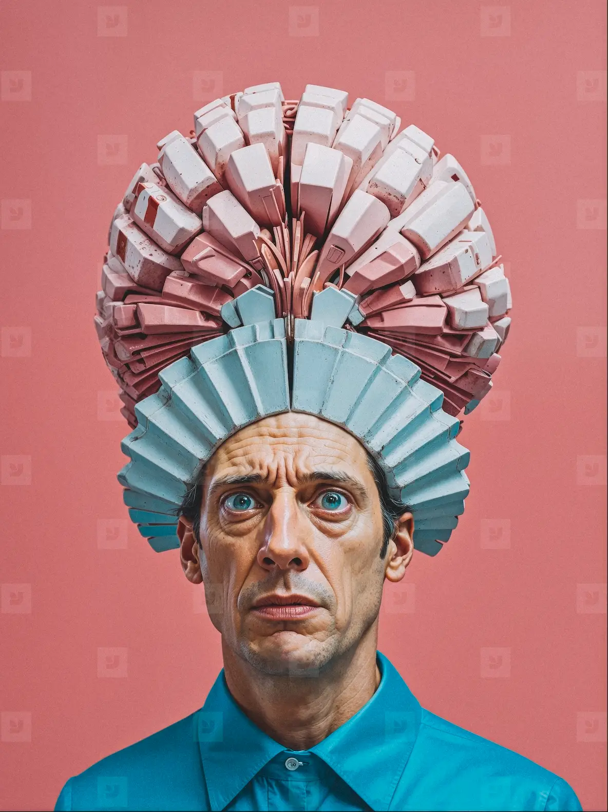 Mental Maze Portrait 4 Photo (300701) - YouWorkForThem