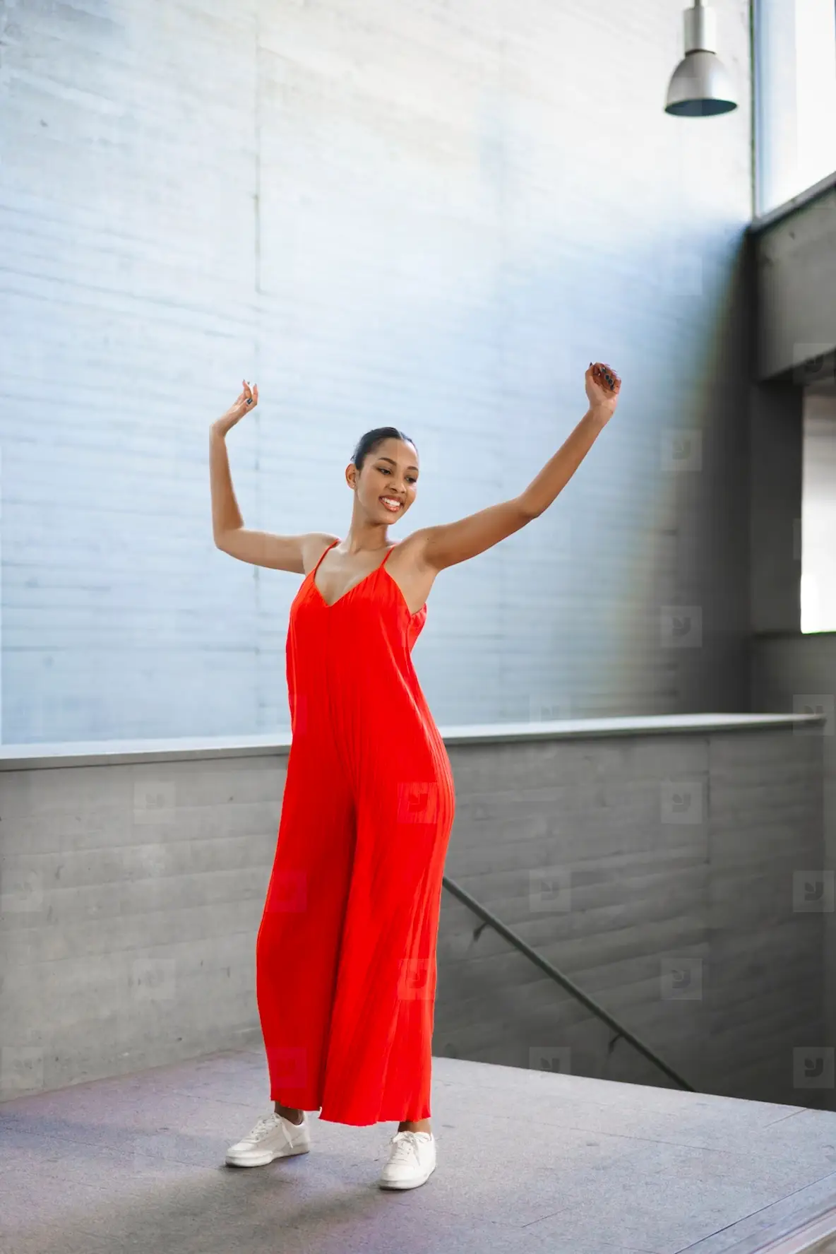 Dynamic Dance Expression In Contemporary Modern Architectural Settings ...