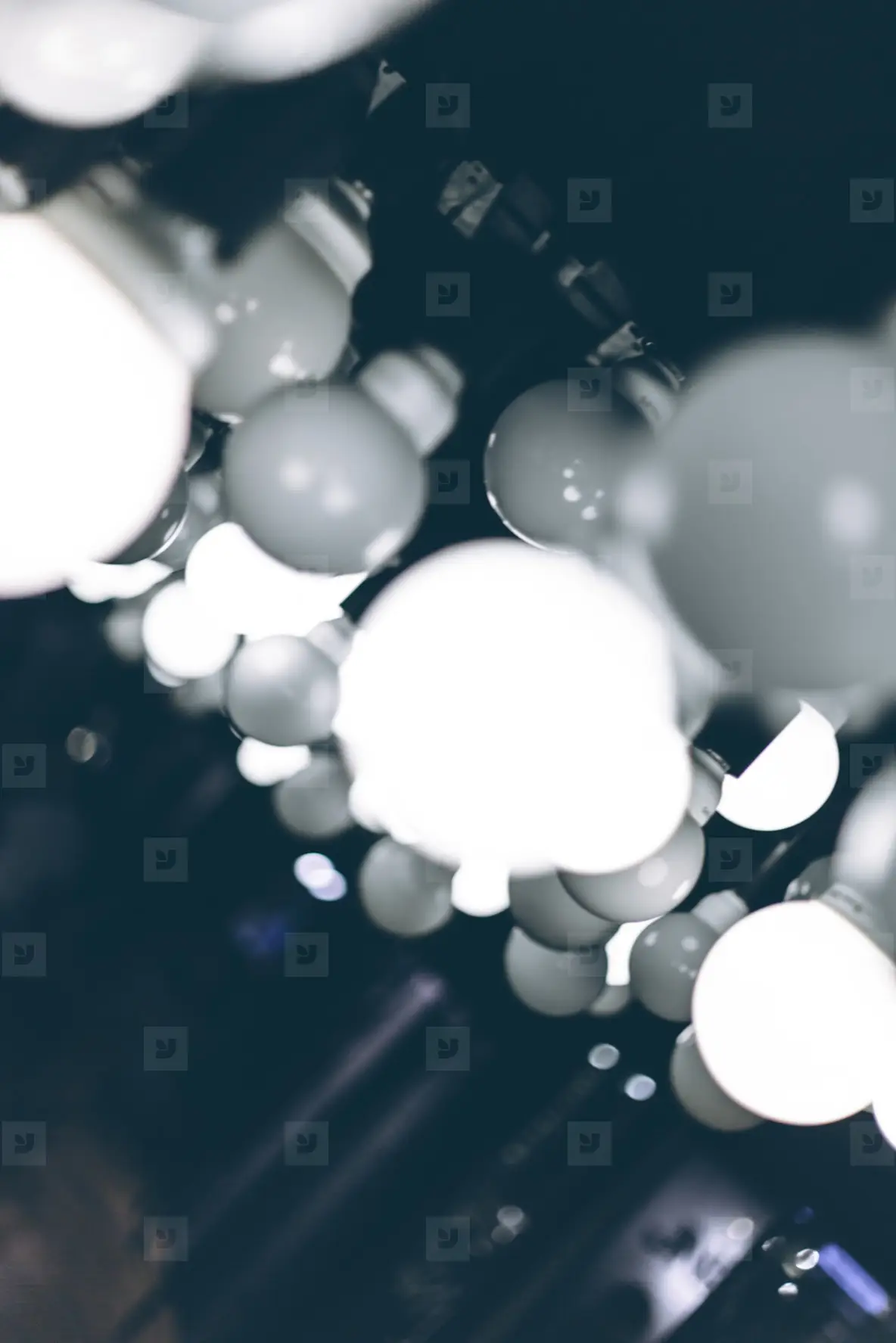 Bokeh Lightbulbs Photo (51624) - YouWorkForThem