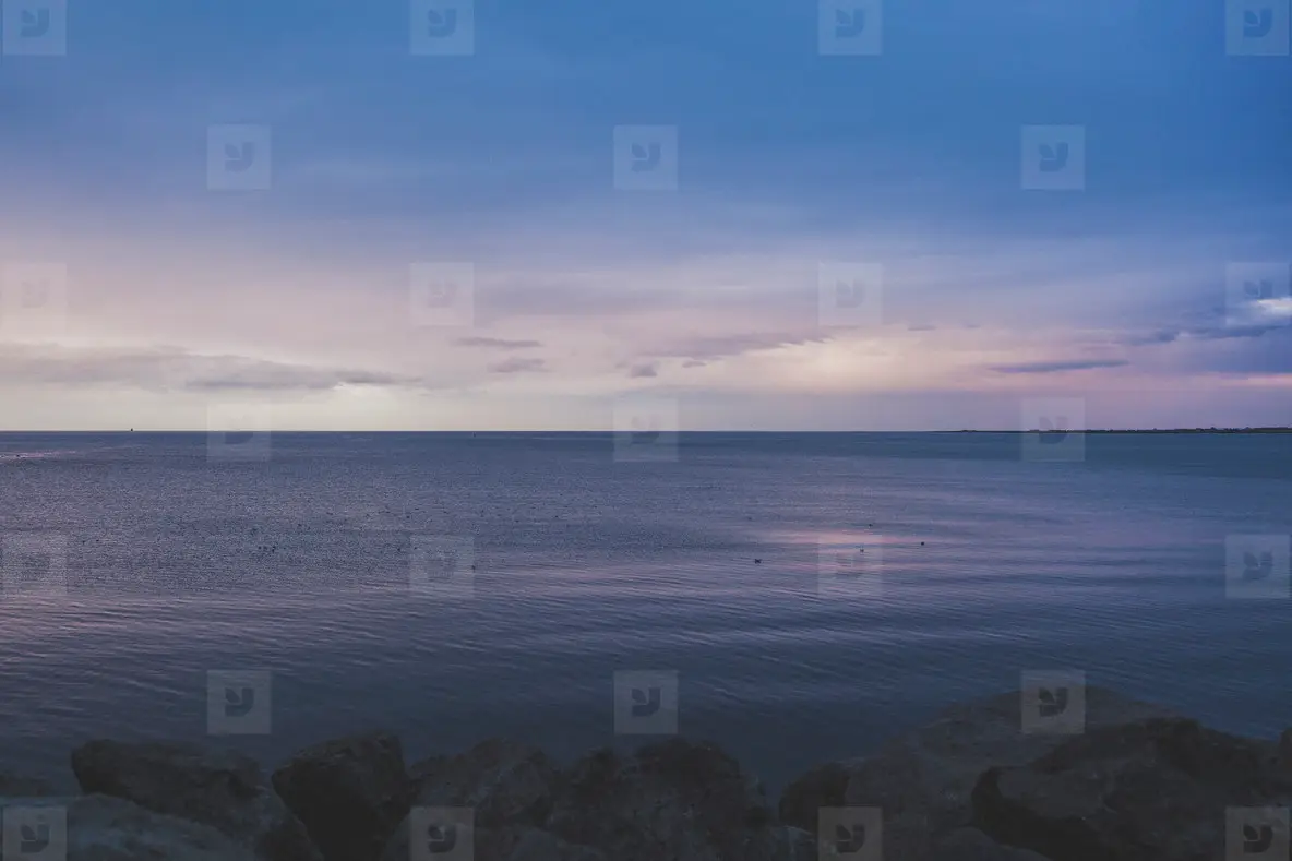 Purple Sunset Photo (56203) - YouWorkForThem