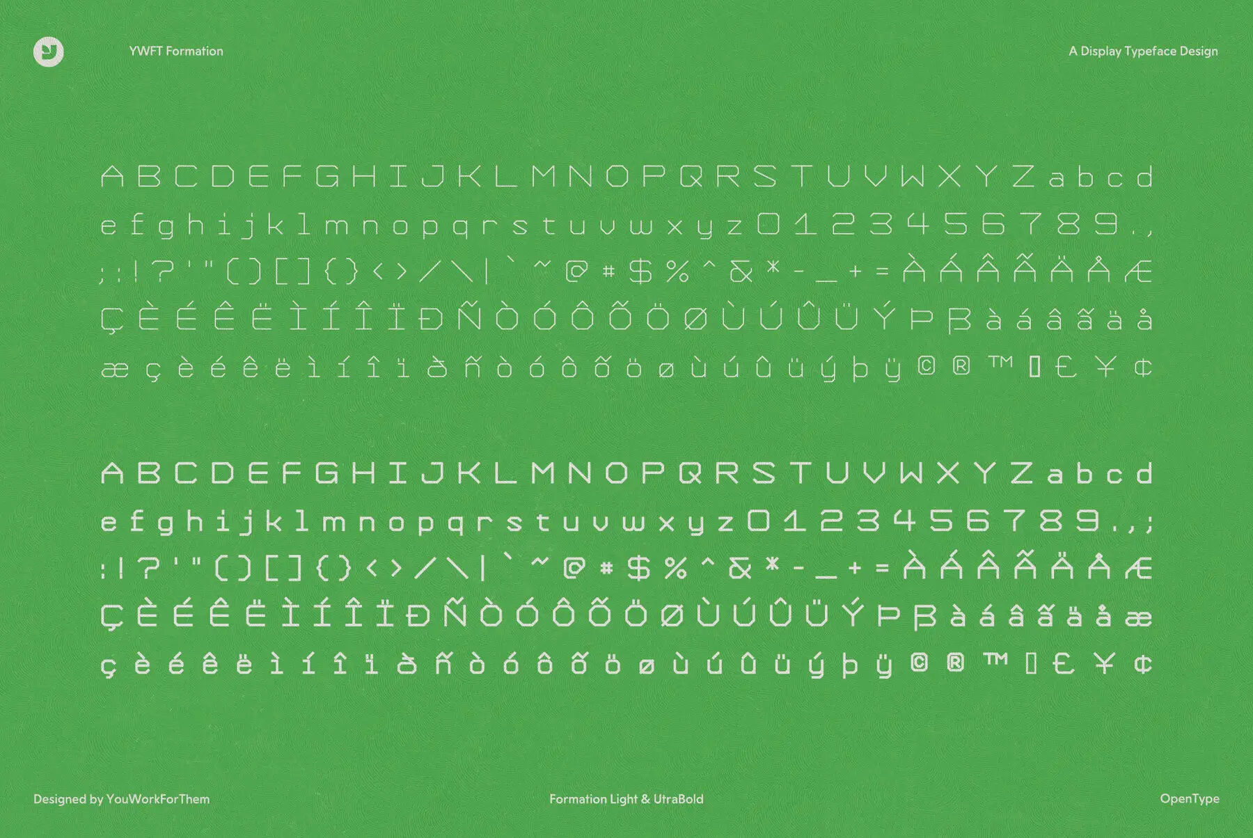 YWFT Formation Font: The Intersection of Artistry & Functionality ...