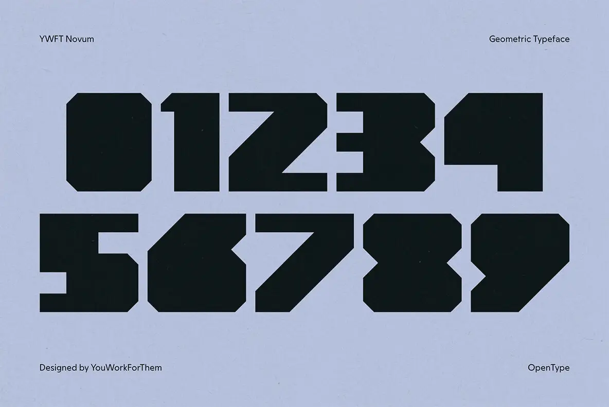 YWFT Novum Font - YouWorkForThem