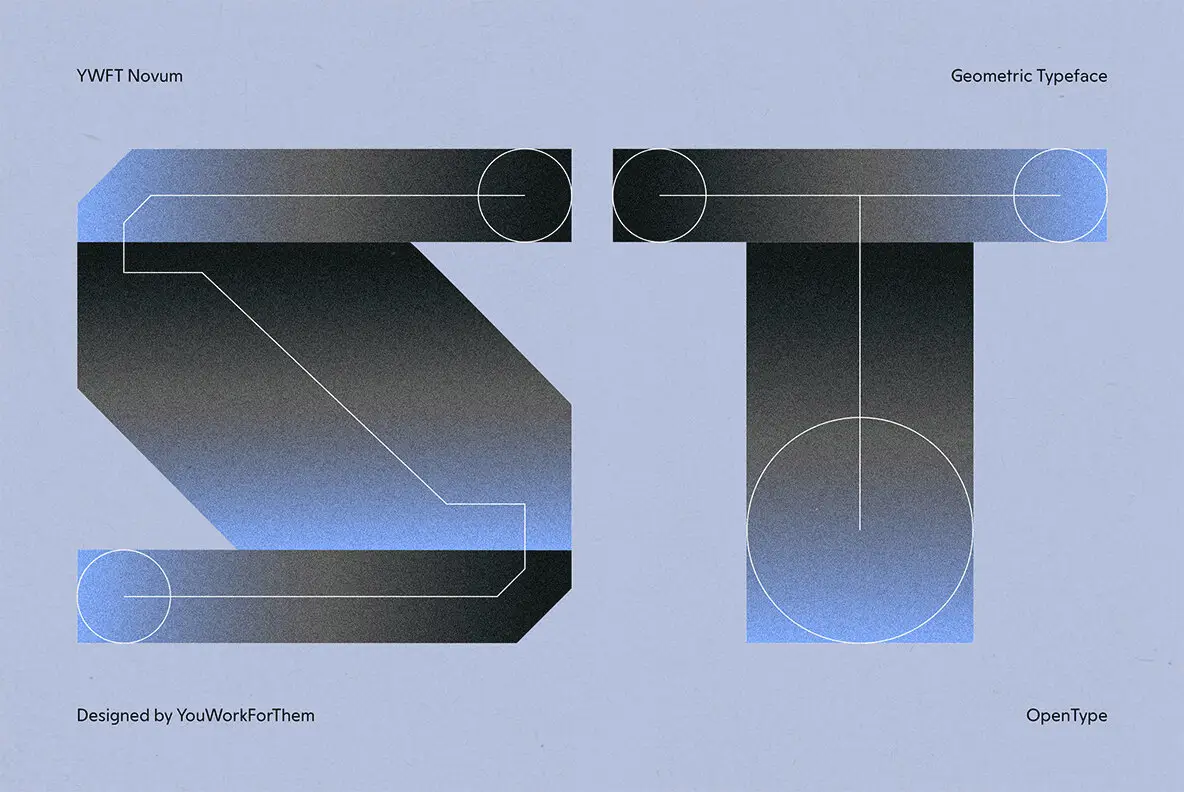 YWFT Novum Font - YouWorkForThem