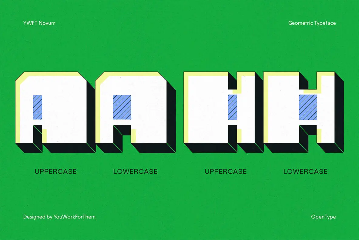 YWFT Novum Font - YouWorkForThem