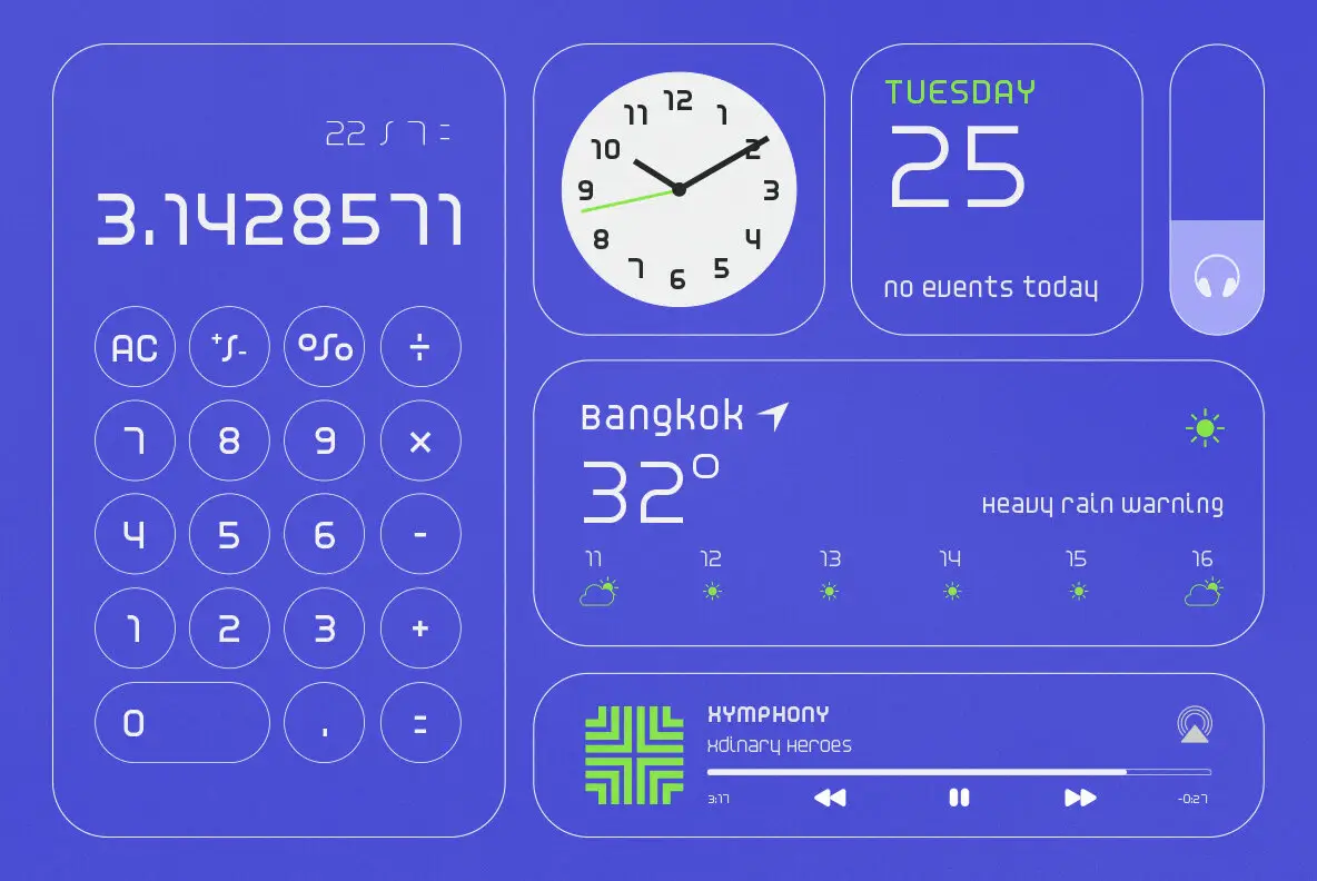 YWFT Unisect: Minimal and Geometric Typeface for Creatives - YouWorkForThem