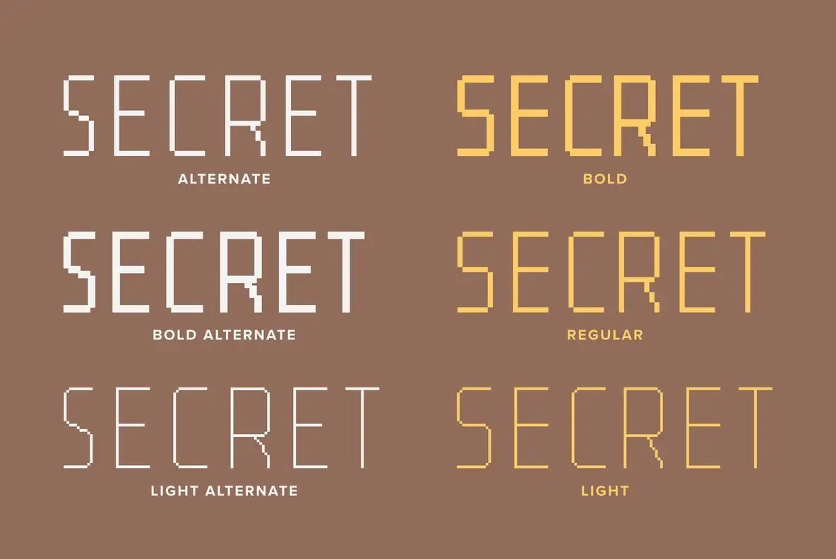 YWFT Processing Font - A Sharp, Unique & Tall Font Family - YouWorkForThem