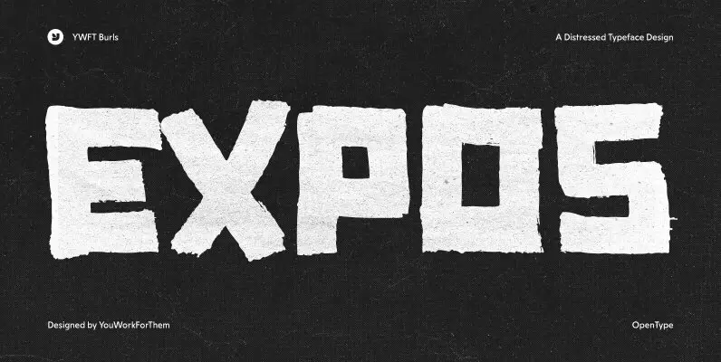 YouWorkForThem Fonts - YouWorkForThem