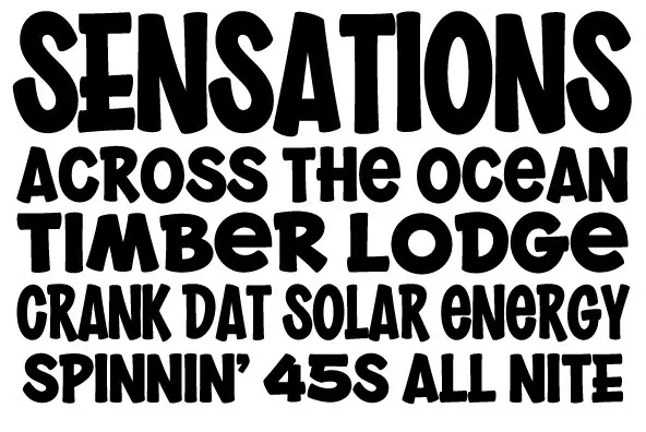 Two Stroke Font - YouWorkForThem