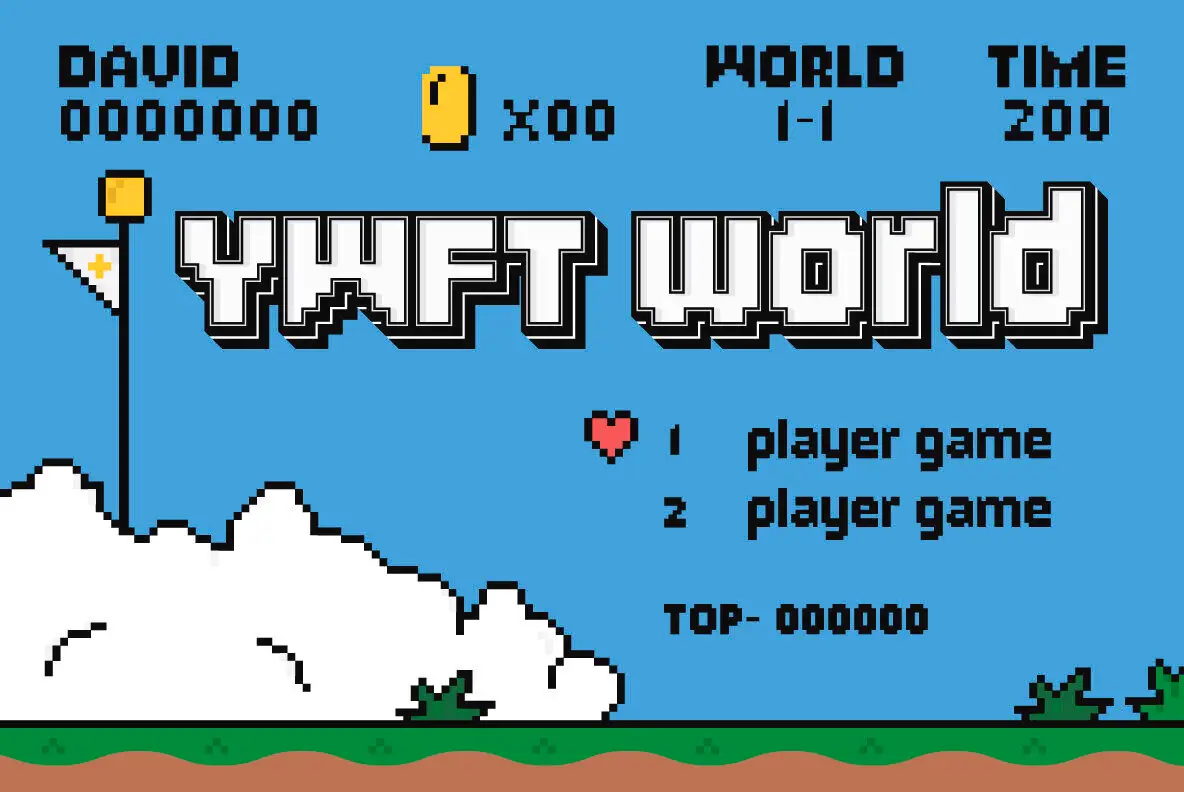 YWFT Bit Font - YouWorkForThem