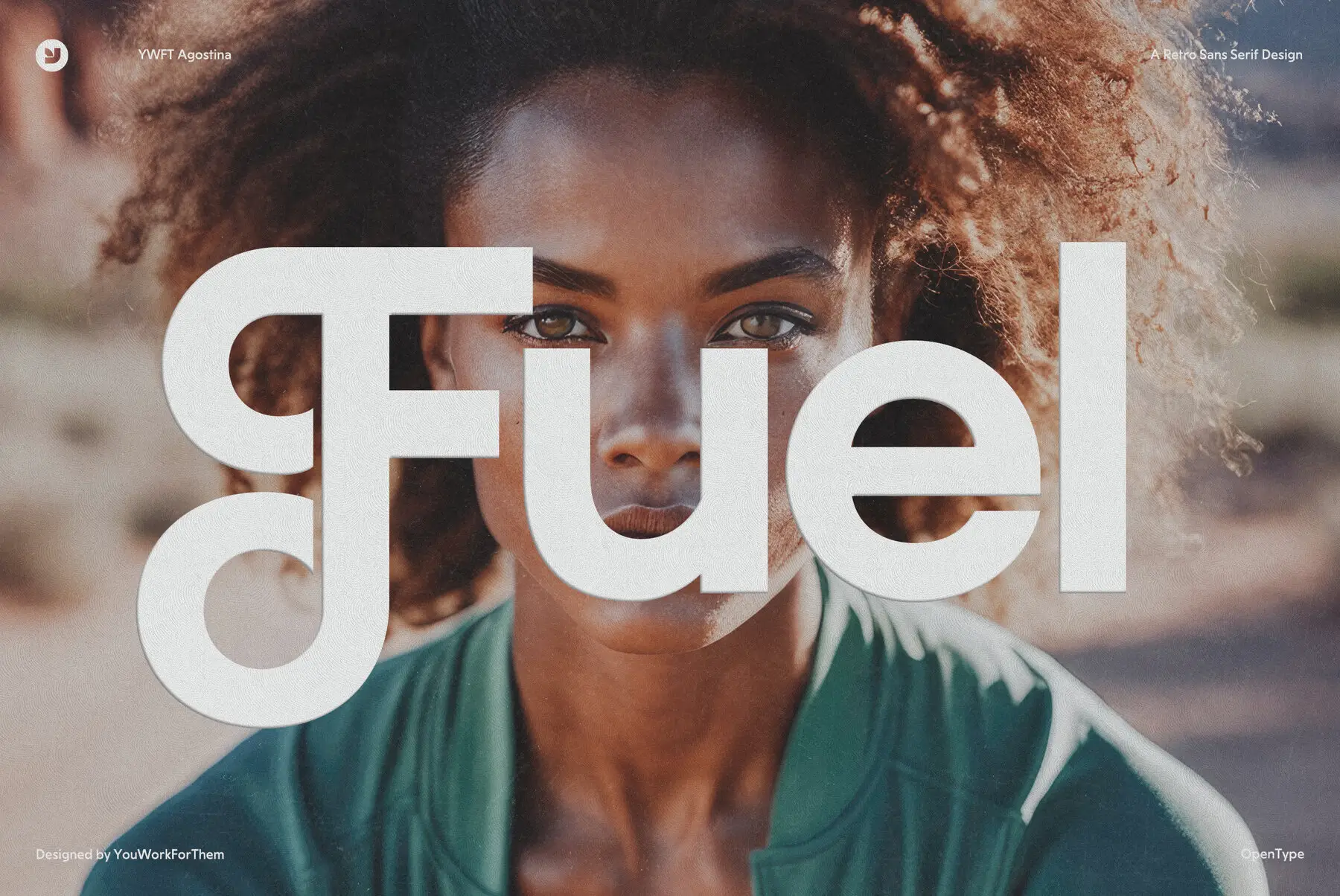 YWFT Agostina: A Modern Sans Serif Typeface - FontPath