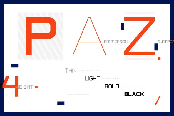 Paz Font - FontPath