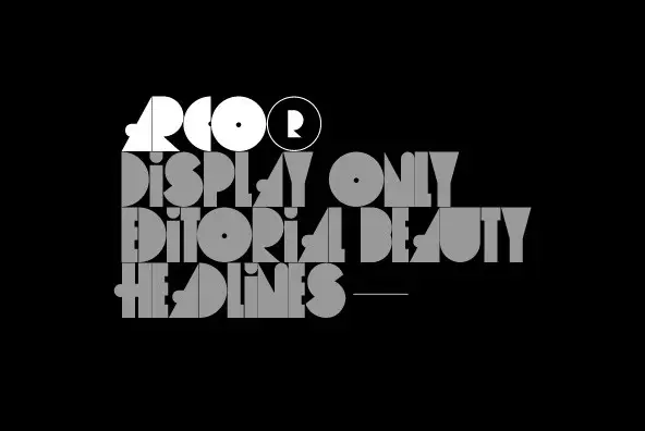 ARCO Font - YouWorkForThem